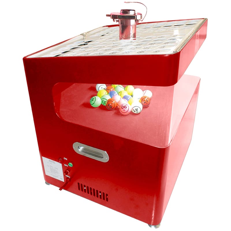 Bingo Blower Machine Rood - Scherpe Prijs | Bingowinkel.nl